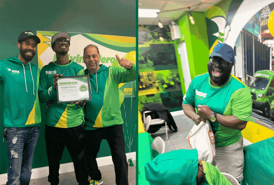 RDS Delivery Service | Driving Heroes gif - RDS Delivery Service